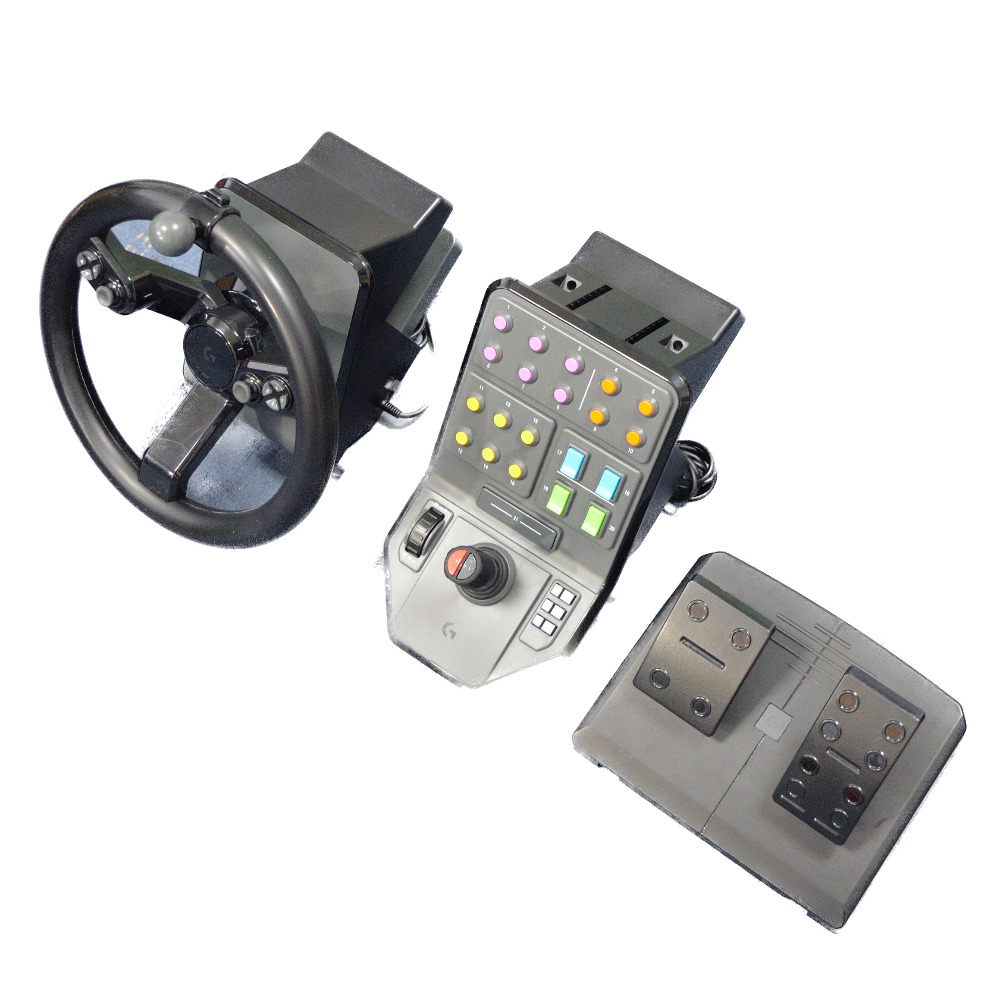 Pre-owned Logitech G Saitek Farm Sim Heavy Equipment Controller for PC ...